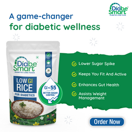 Buy Low GI Rice by DiabeSmart - Tasty and Diabetes-Friendly
